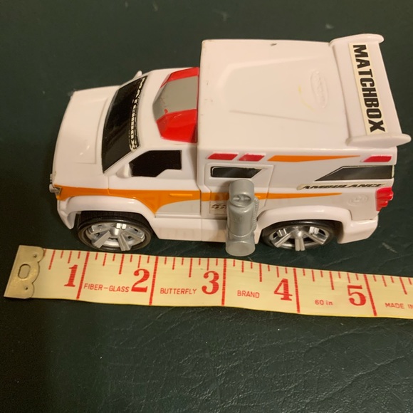 Toys | Matchbox Ambulance Mini Toy With Patient Inside | Poshmark